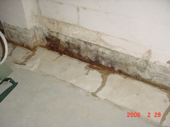 Ace Home Inspection, Inc » Perimeter drain failure